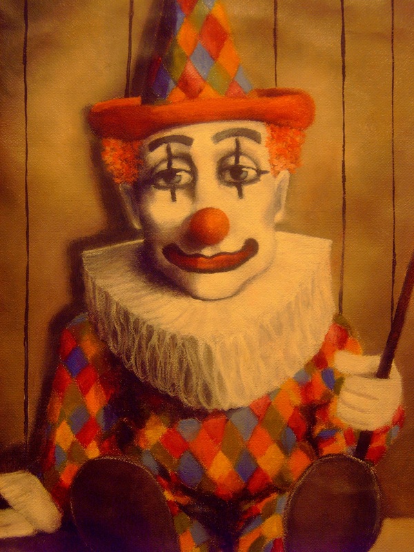 Clown Puppet Marco | The Art of Patty Sue O'Hair - Vicknair