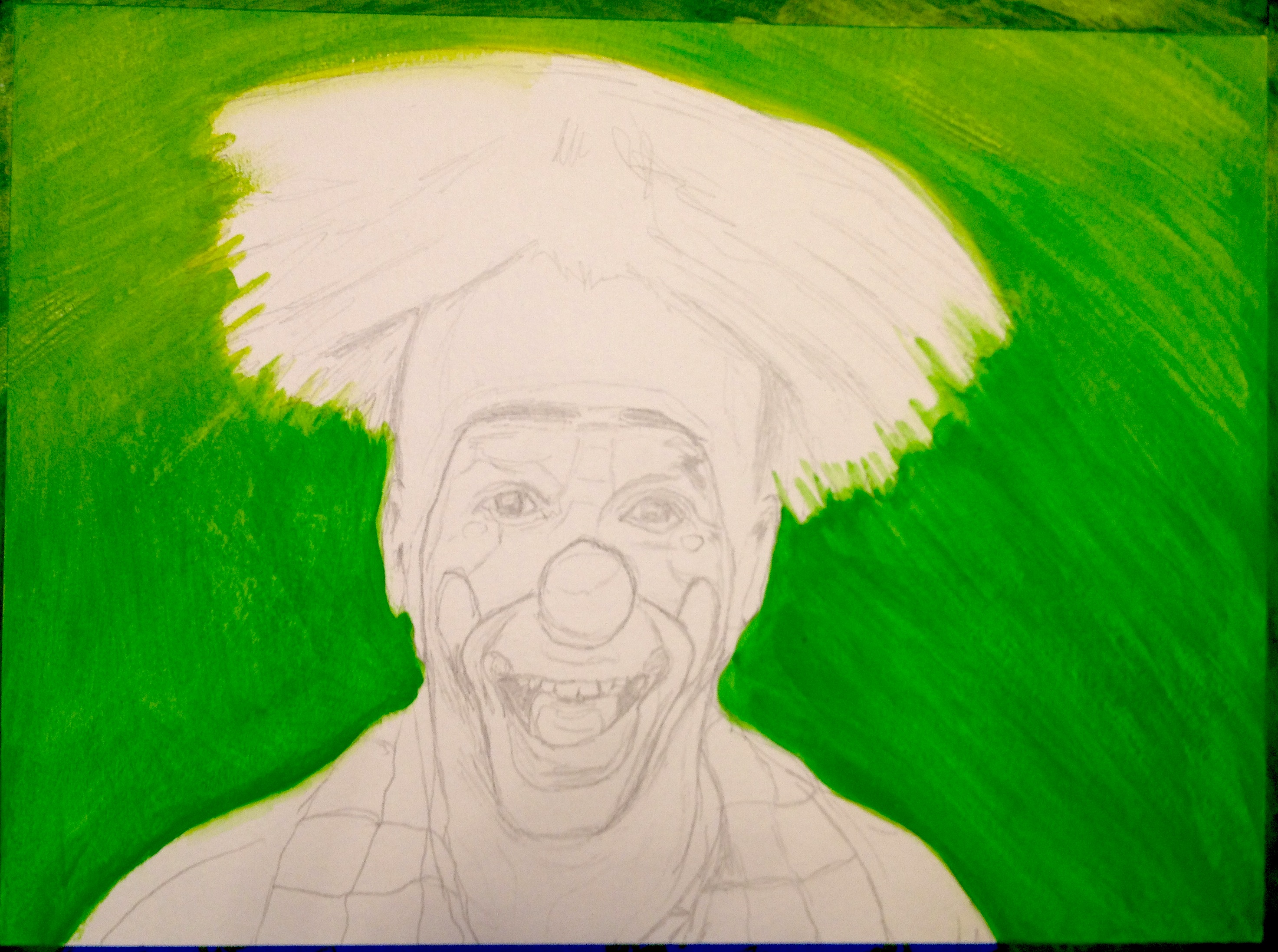 Watercolor Clown #8 Steven Copeland – The Art of Patty Sue O'Hair ...
