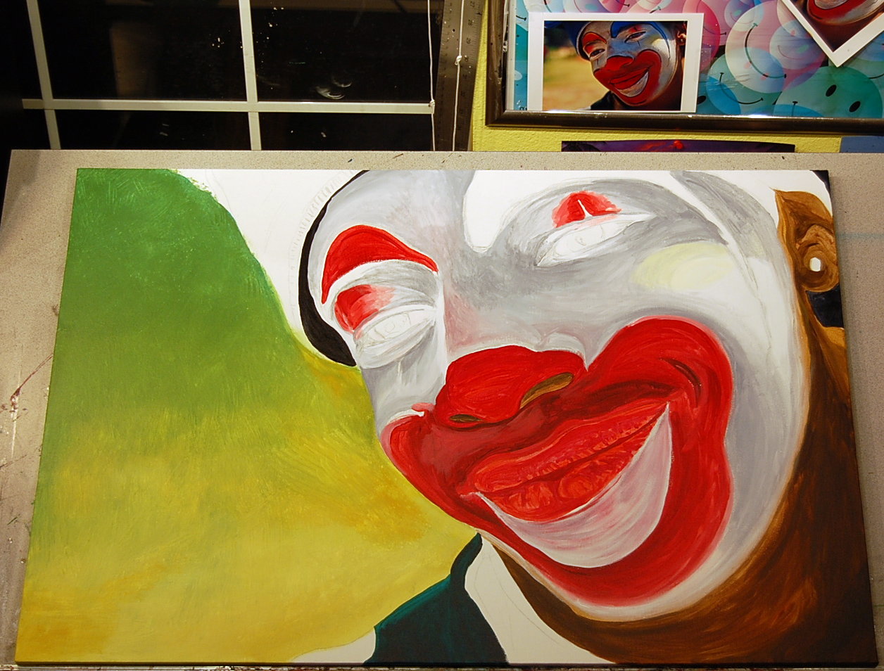 Jason the Clown | The Art of Patty Sue O'Hair - Vicknair